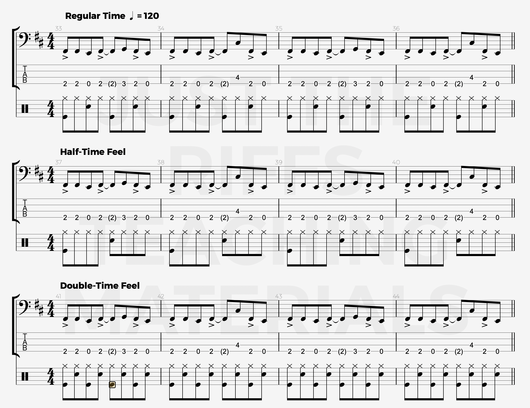 Metric Modulation Part 1: Tempo Changes - Just The Riffs